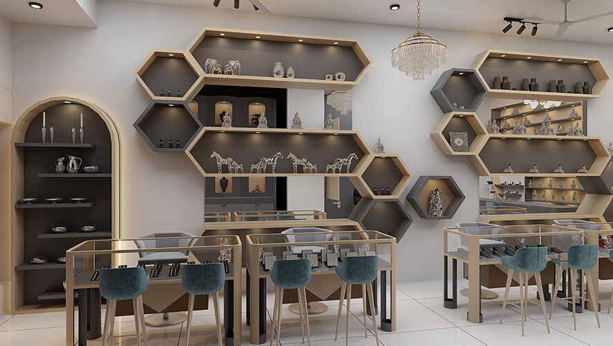 Jewellers Interior Design in Ahmedabad | Jewellers Interior Projects in ...