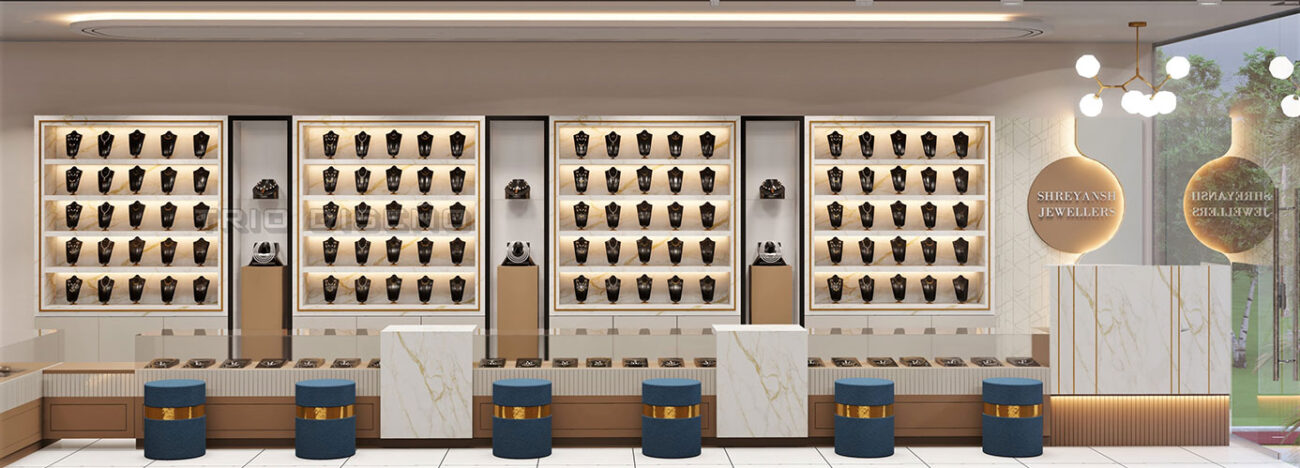 Jewellers Interior Design in Ahmedabad | Jewellers Interior Projects in ...